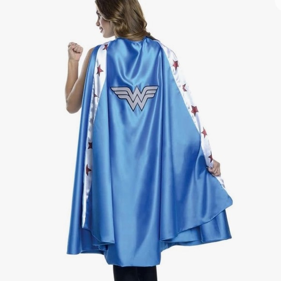 Rubie's | Other | Dc Superheroes Deluxe Wonder Woman Cape | Poshmark
